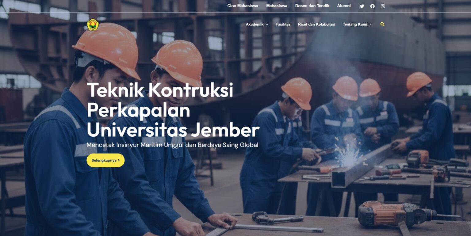 S1 Konstruksi Perkapalan – Teknik Mesin -Universitas Jember